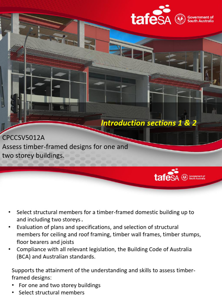 Intro Section 1 | PDF | Lumber | Framing (Construction)
