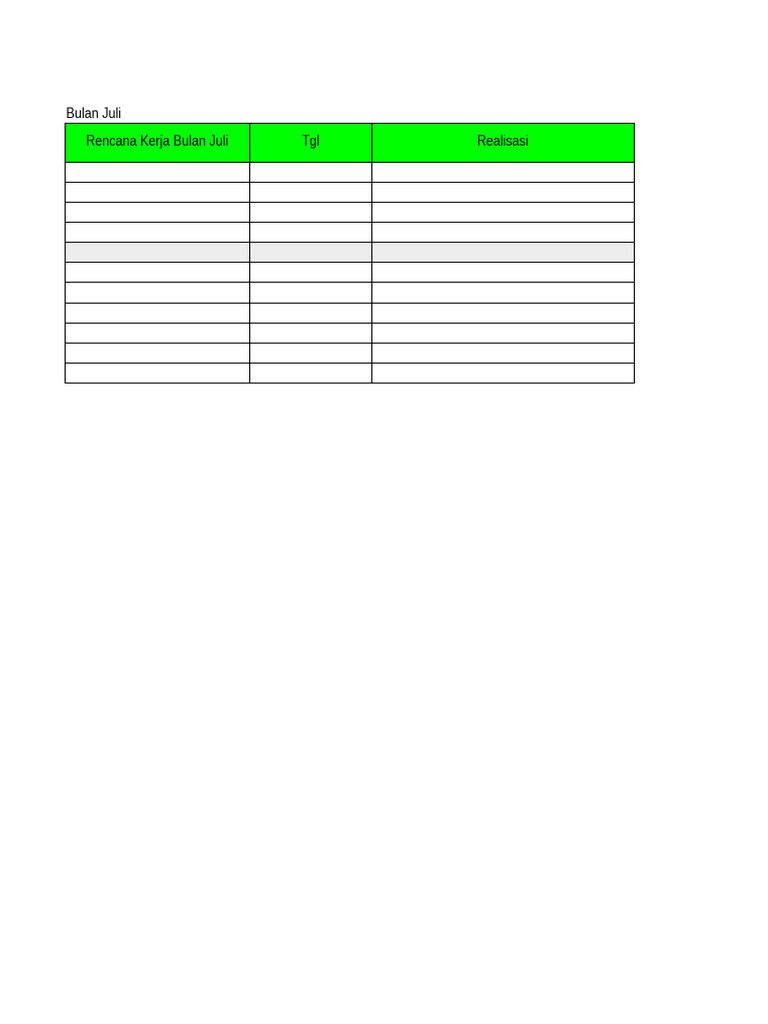Target VS Realisasi | PDF