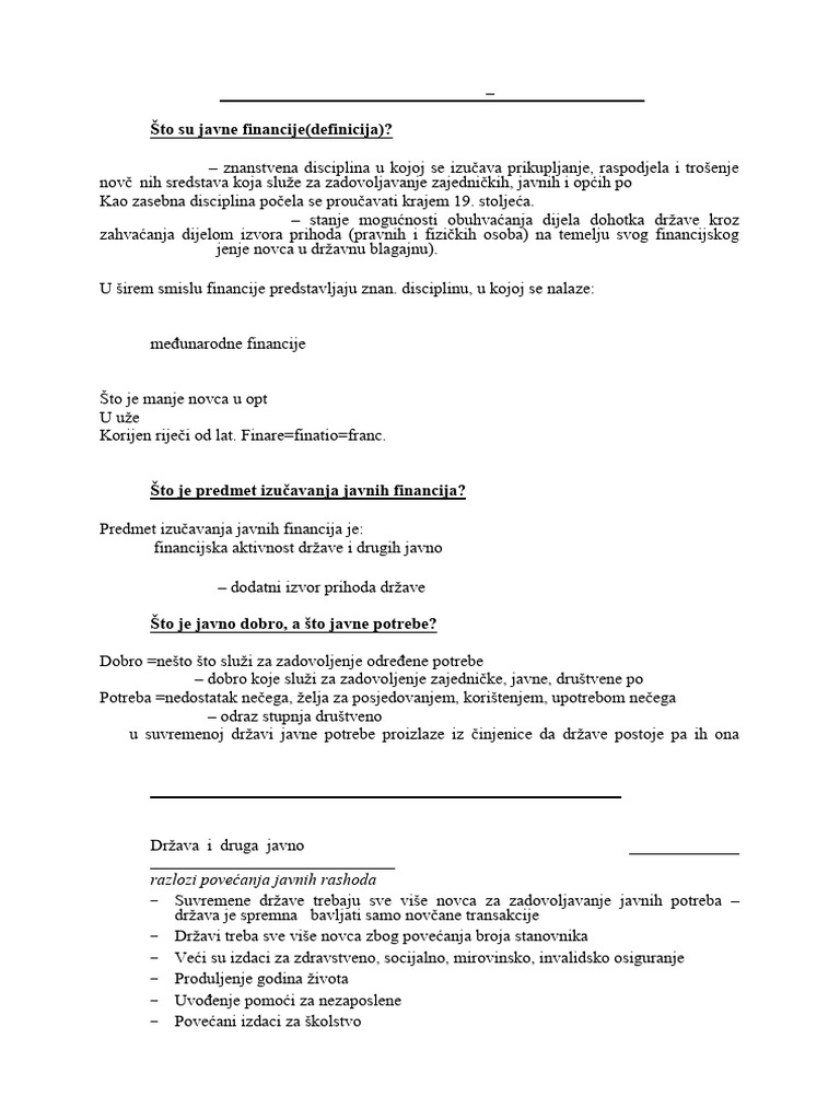 Pitanja Za Usmeni Ispit Iz FZP | PDF