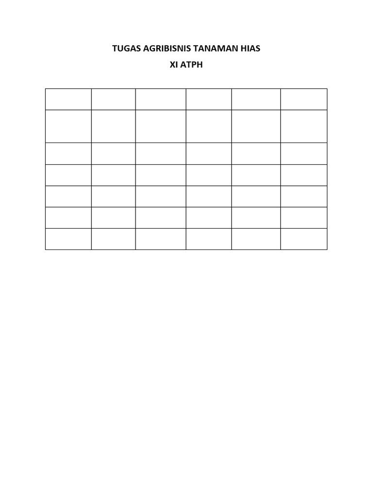 Gambar Tanaman Hias Xi Atph 1 | PDF