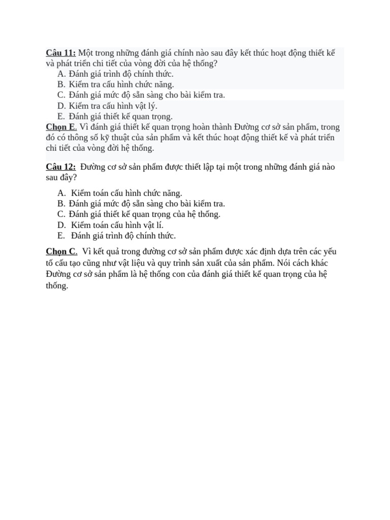 Câu 11 12 KTHT | PDF