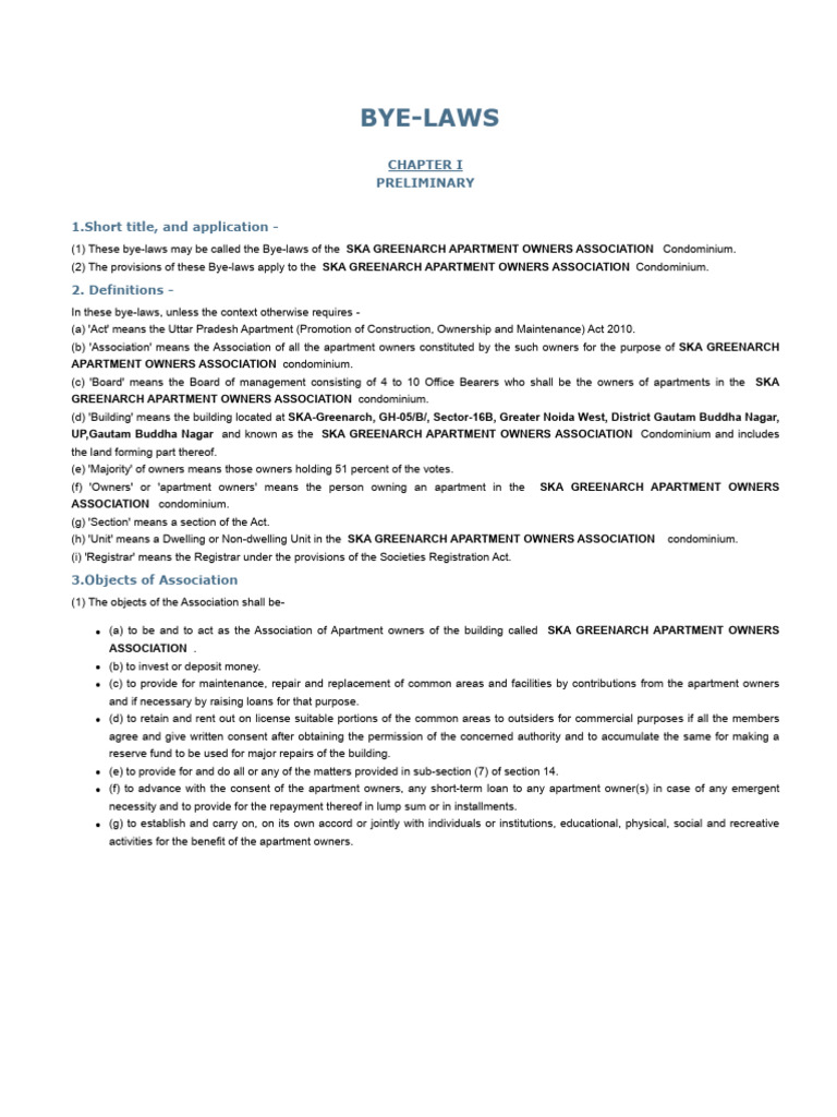 Bye Laws | PDF | Banks | Financial Statement