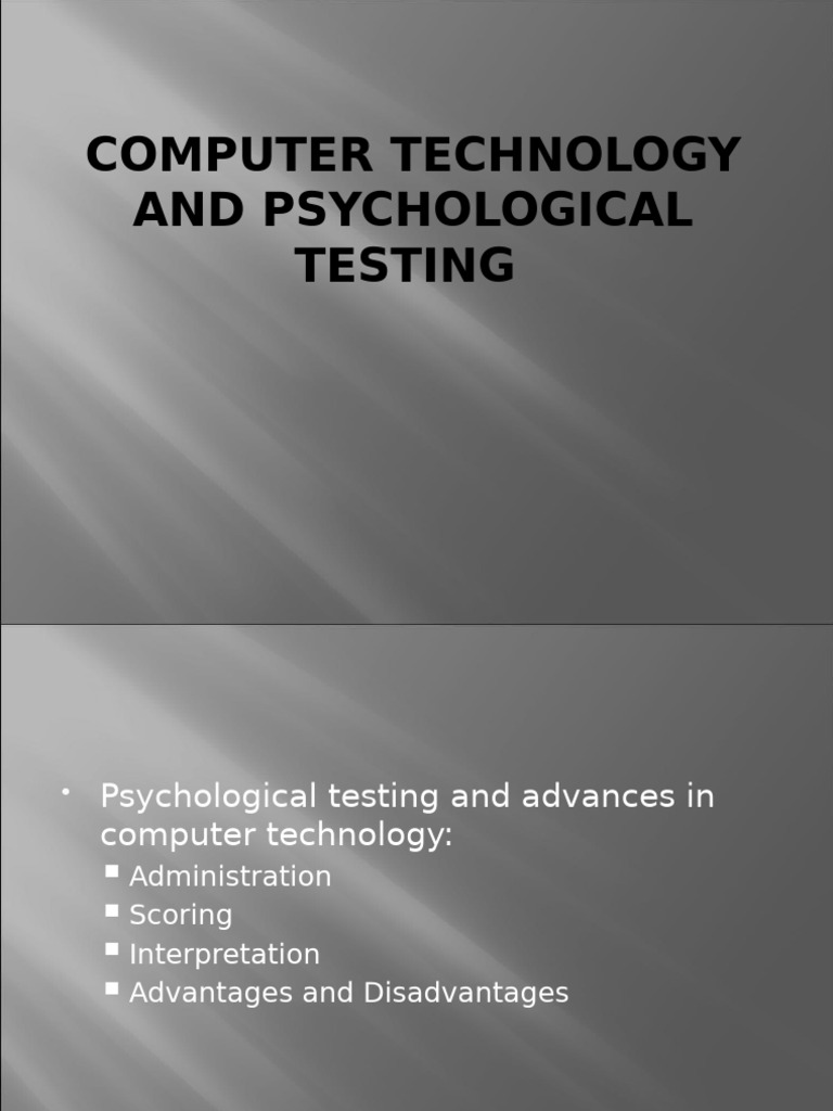 01 - Part 2 Computers As Tools | PDF | Multiple Choice | Psychology