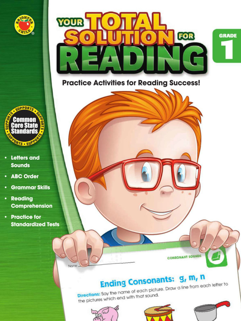 Your Total Solution For Reading Workbook-G1 | PDF