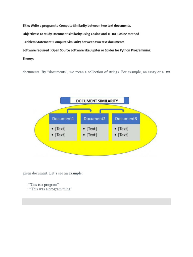 Compute Document Similarity in Python | PDF | Applied Mathematics