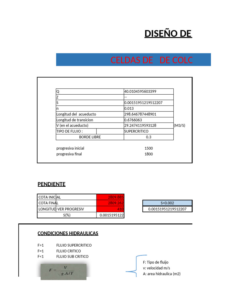 Aroni - EXCEL DEL Diseño de Acueducto | PDF