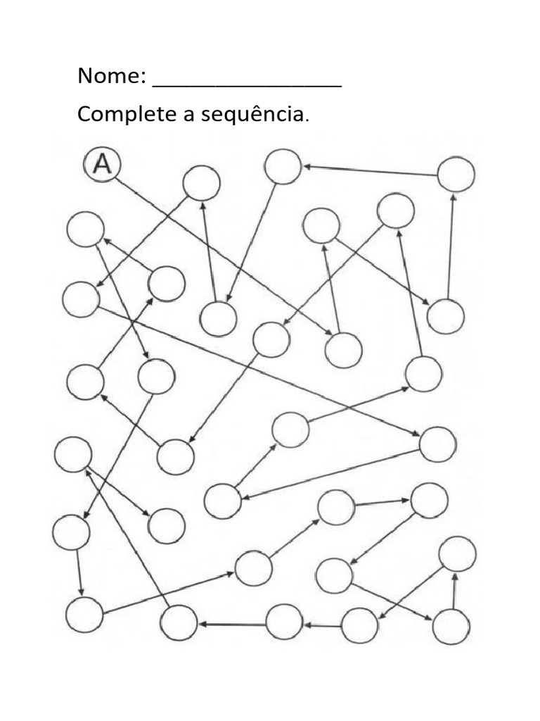 Complete A Sequência | PDF