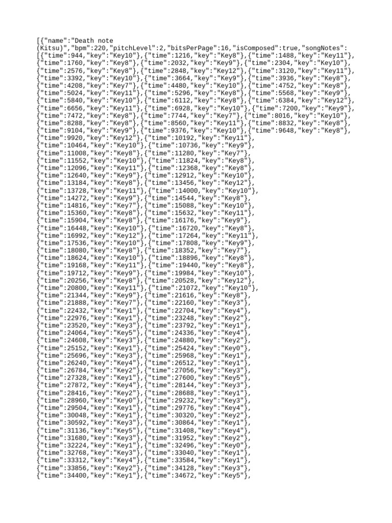 Death Note Kitsu | PDF