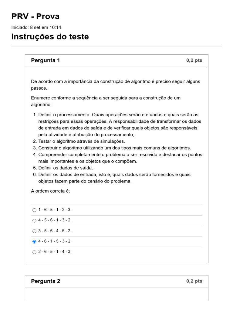 Construção de Algoritmos: Passos e Estruturas | PDF | Algoritmos ...