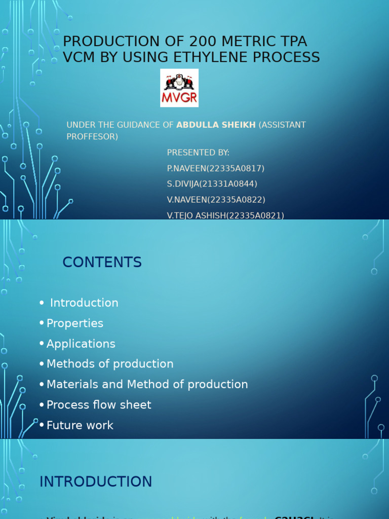 NAVEEN PPT-1 | PDF | Polyvinyl Chloride | Materials