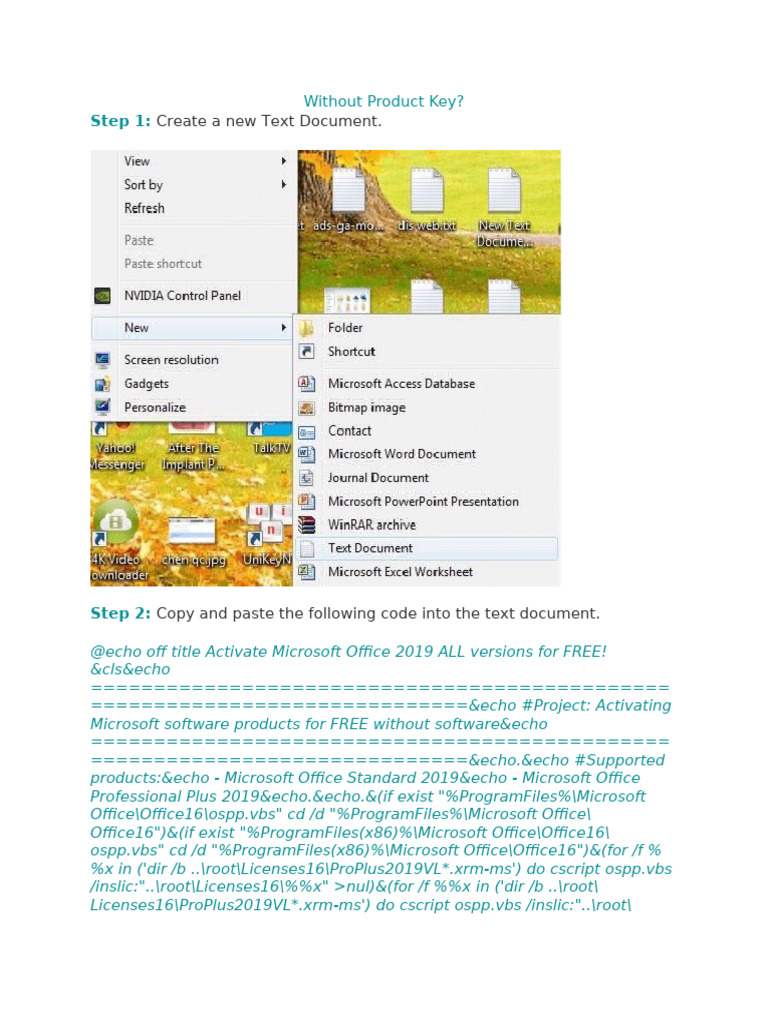 crack office 2019 | PDF | Microsoft Office | Software Engineering