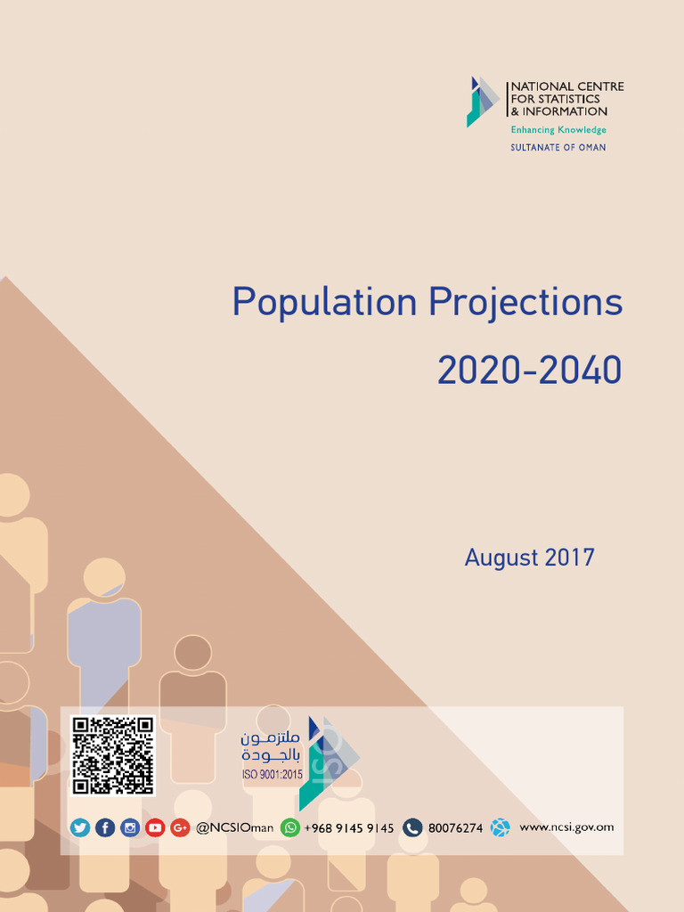 Ben - Population Projections 2020 - 2040 en | PDF | Oman | Life Expectancy