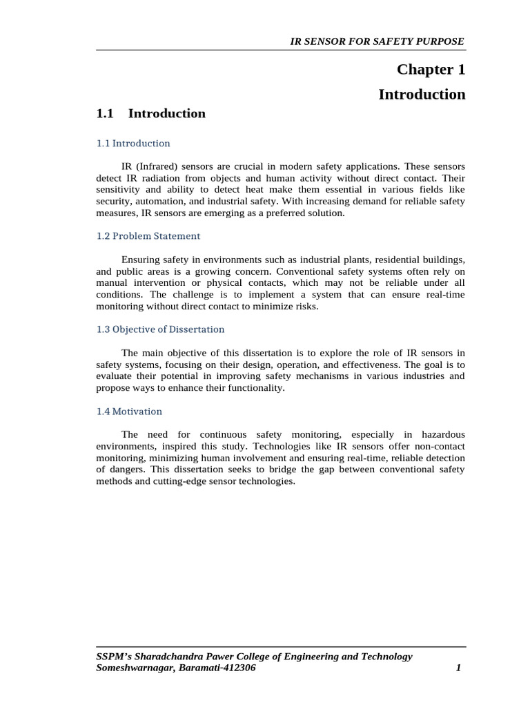 tejal | PDF | Infrared | Sensor