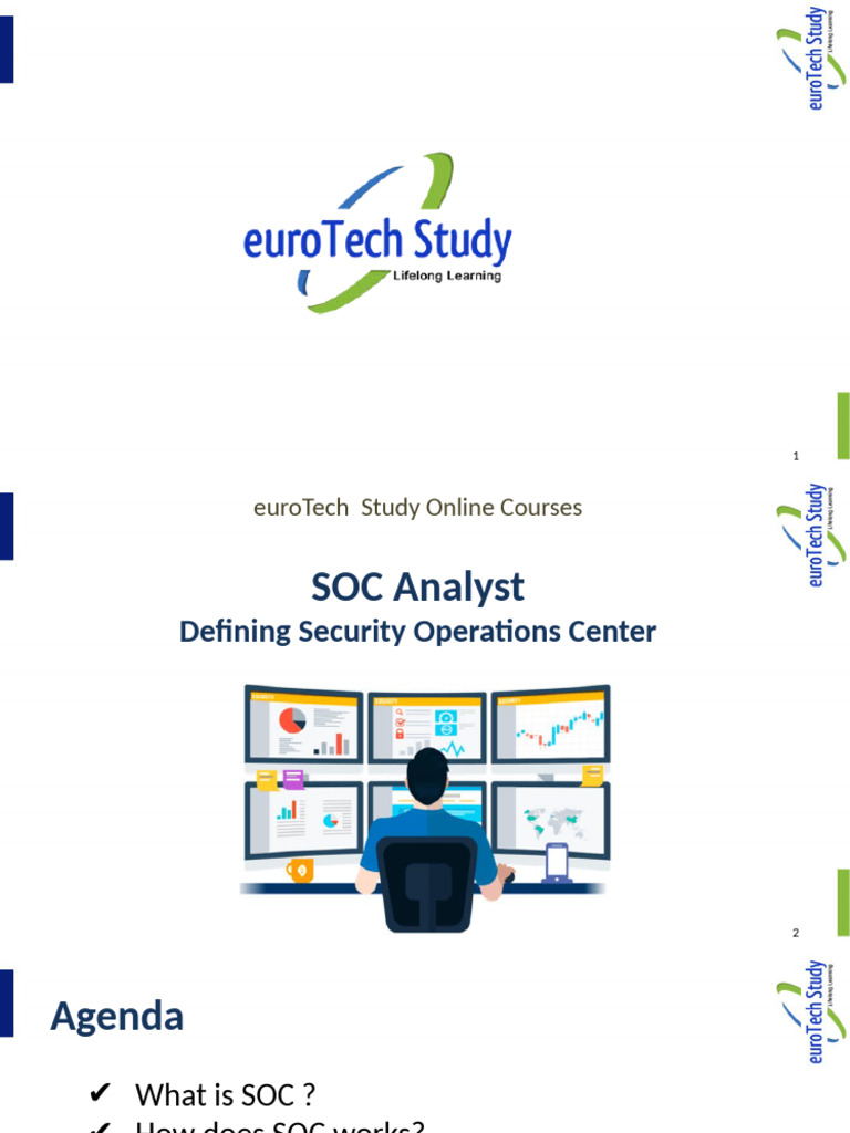 1_SOC_SIEM_ | PDF | Security | Computer Security