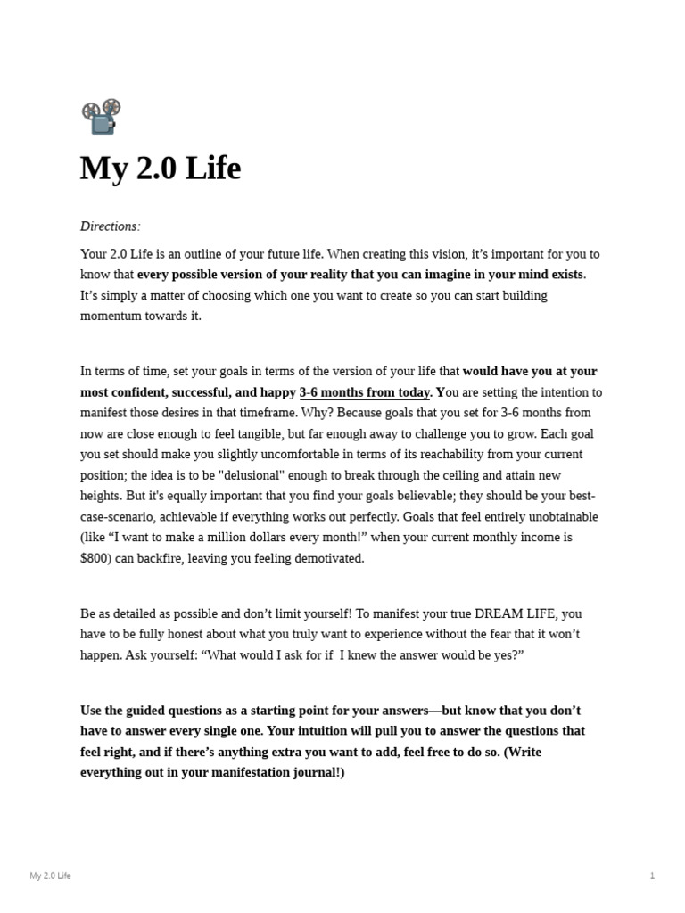 01-My Life | PDF | Spirituality | Spiritual Practice