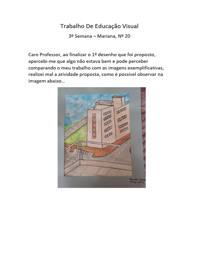 Desenhos de Educação Visual - 7º Ano | PDF | Carreira e Crescimento ...