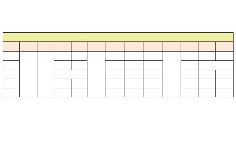 Grade 8f Time Table 1 | PDF
