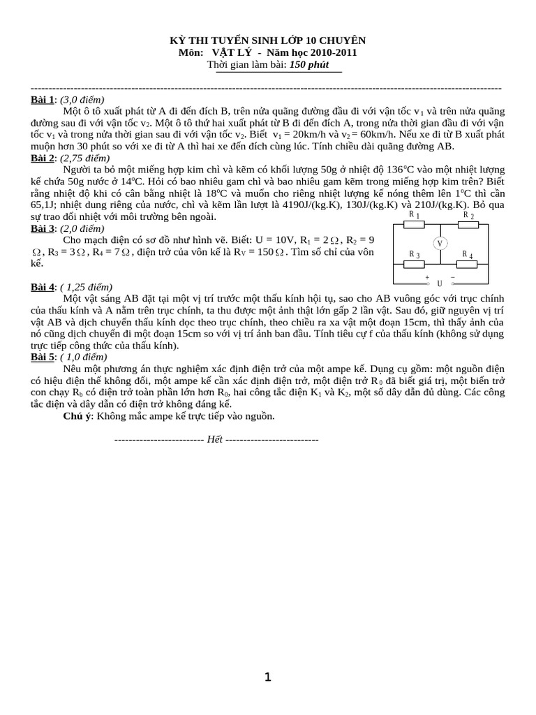 Bo de thi HSG Vat ly lop 9 co HD cham | PDF