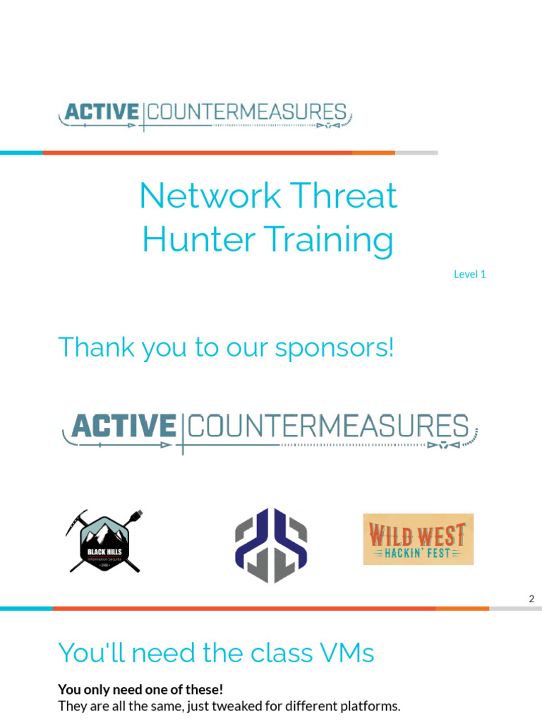 Network Threat Hunter Training Overview | PDF | Domain Name System ...