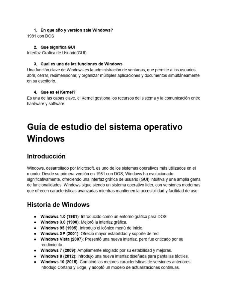 Guia de Informatica | PDF | Microsoft Windows | Mac OS