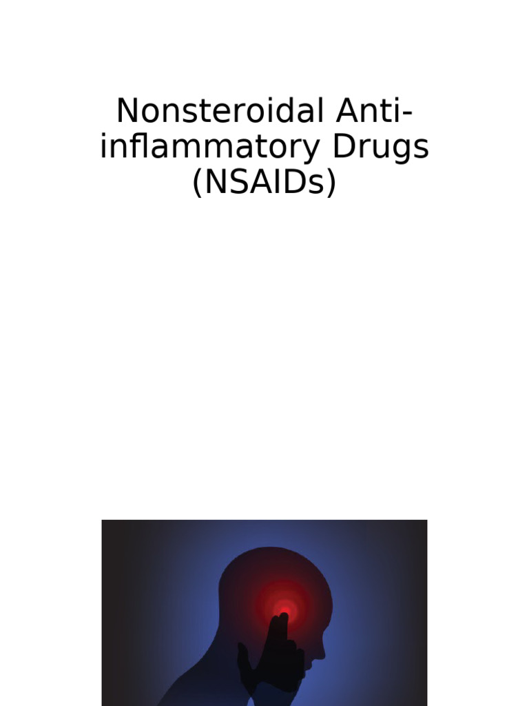 Nsaids Andc | PDF | Nonsteroidal Anti Inflammatory Drug | Aspirin