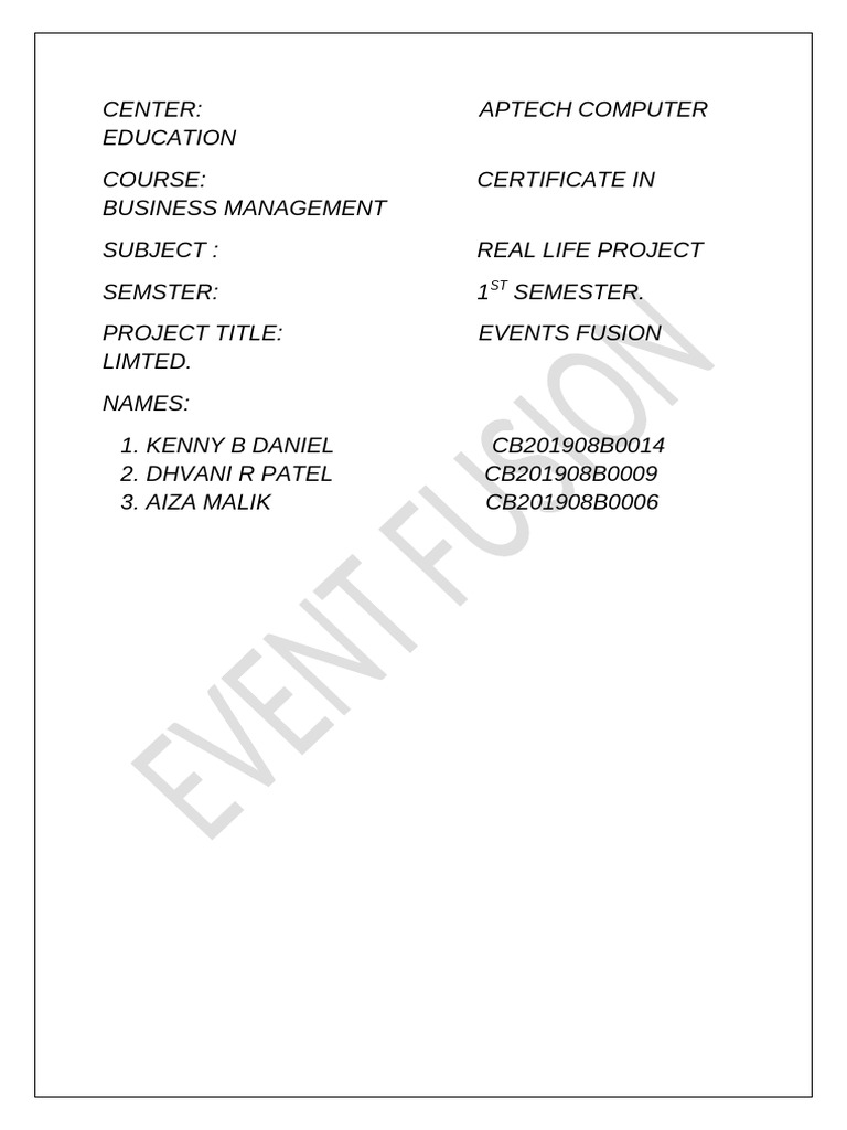 RLP PROJECT | PDF | Wedding | Market Segmentation