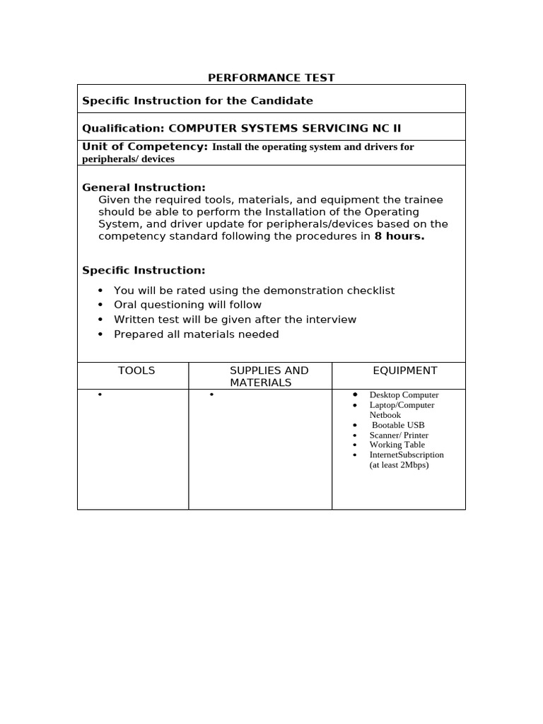 10.Specific Instruction ESTRELLA | PDF