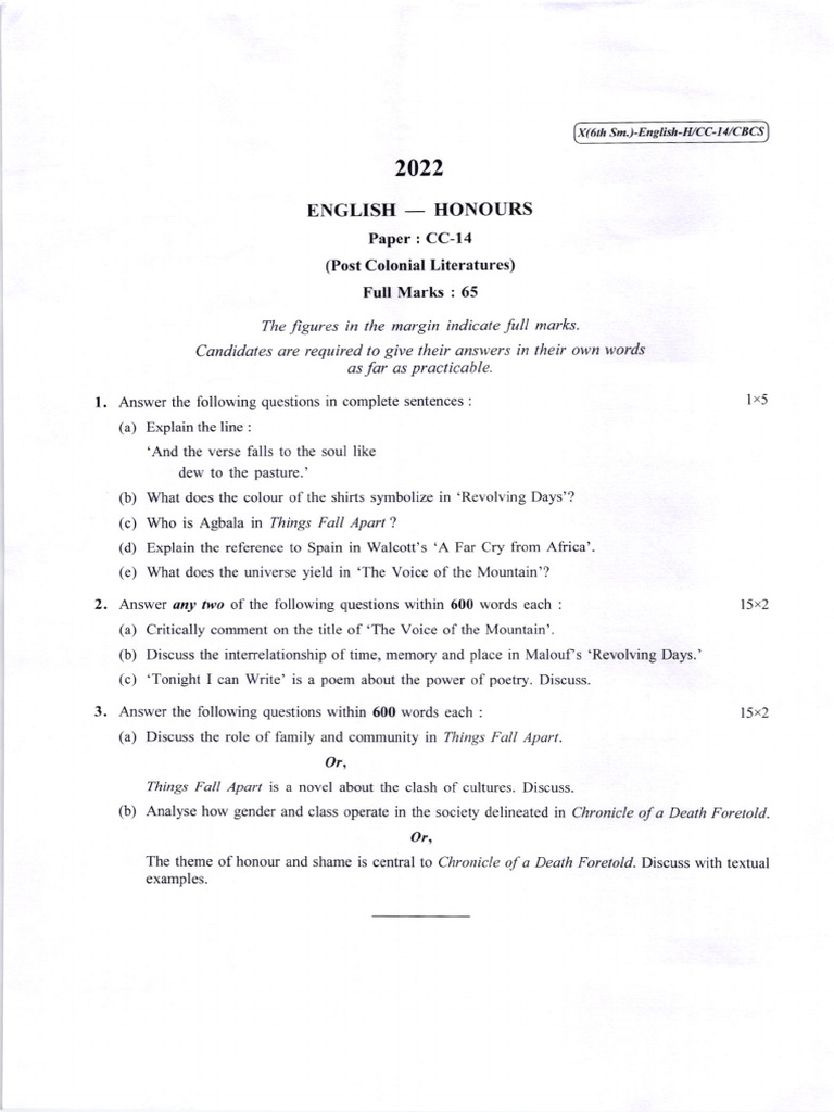 CC14 2022 | PDF | General Fiction