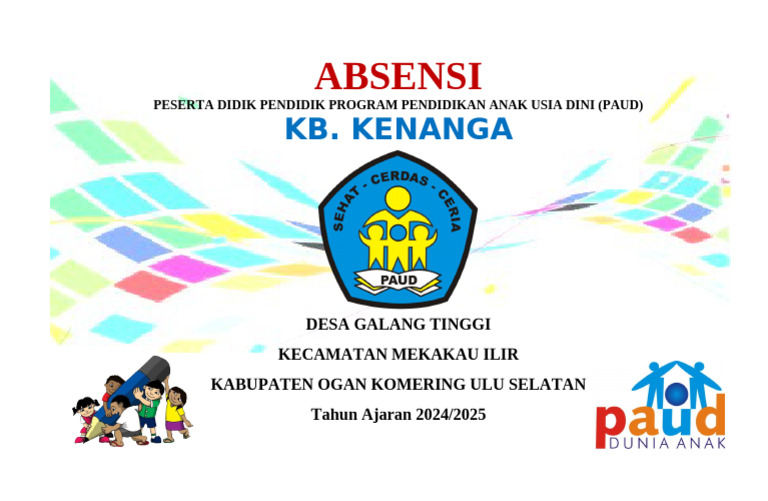 Cover Absen Siswa | PDF