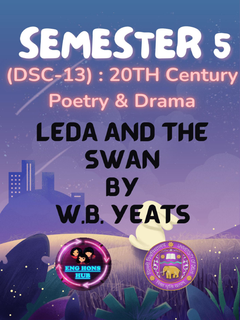 Leda and the Swan by William Butler Yeats | PDF | W. B. Yeats