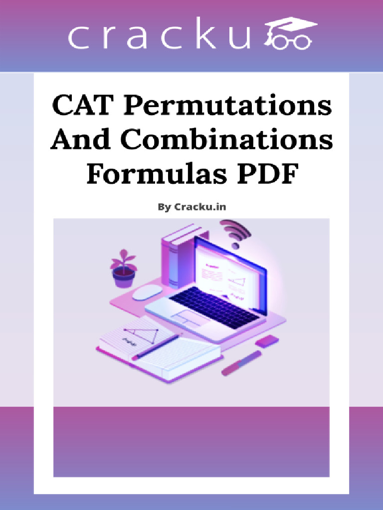 CAT Permutations and Combinations Formulas PDF | PDF | Probability | Probability Theory