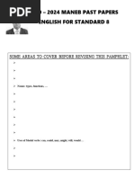 2025 Msce Timetable - Maneb | PDF