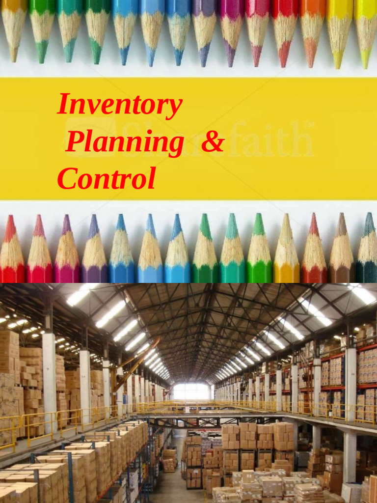 Unit II Inventory | PDF | Inventory | Business Economics