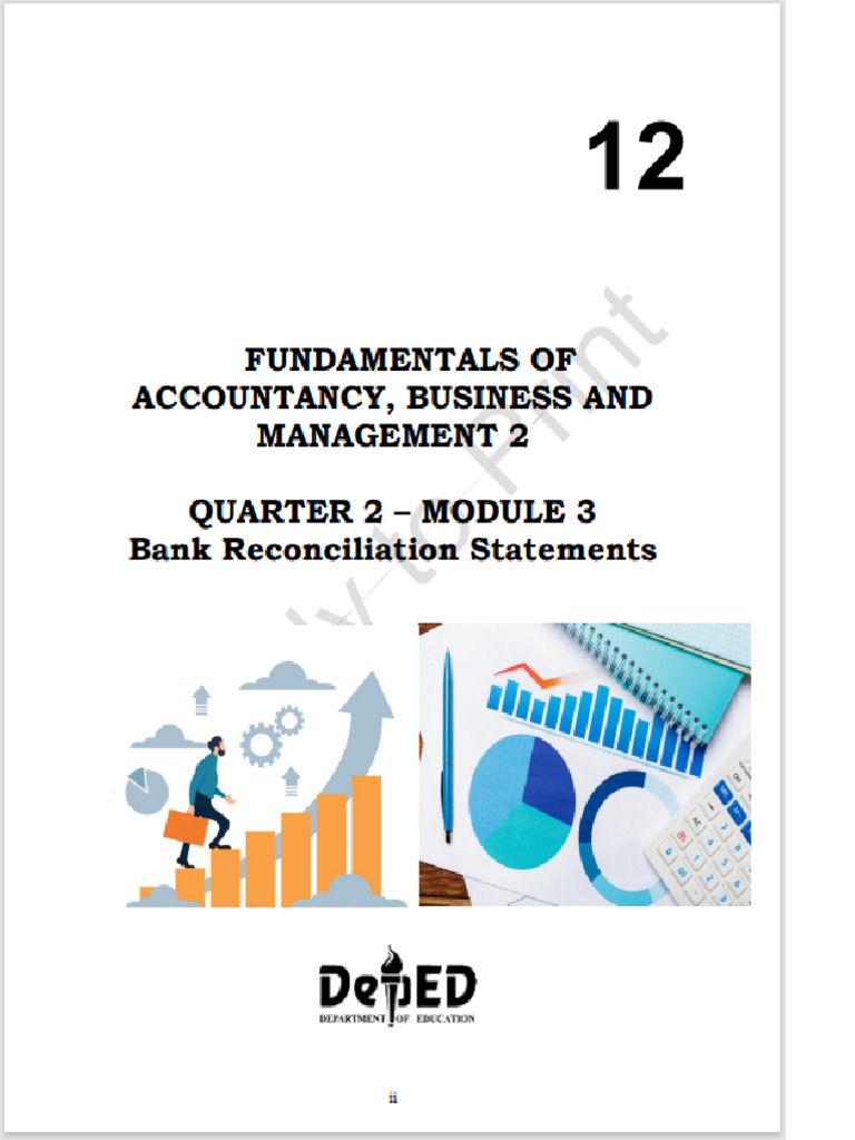 Q2 Fabm2 Bank-Reconciliation | PDF
