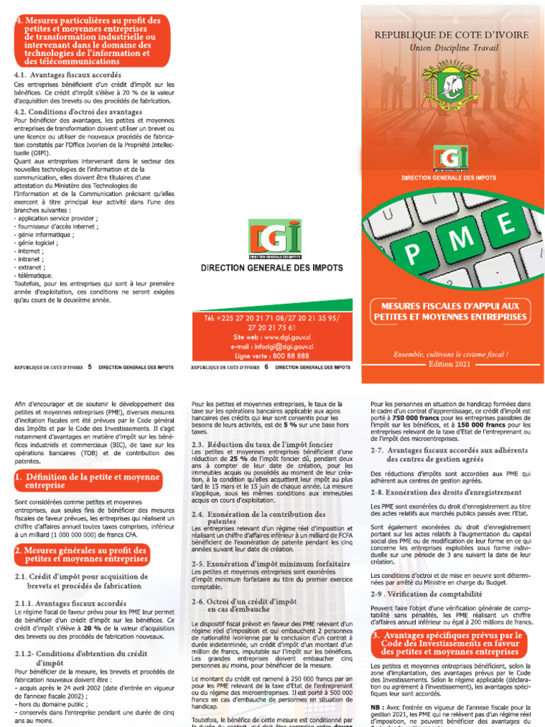 depliant PME | PDF