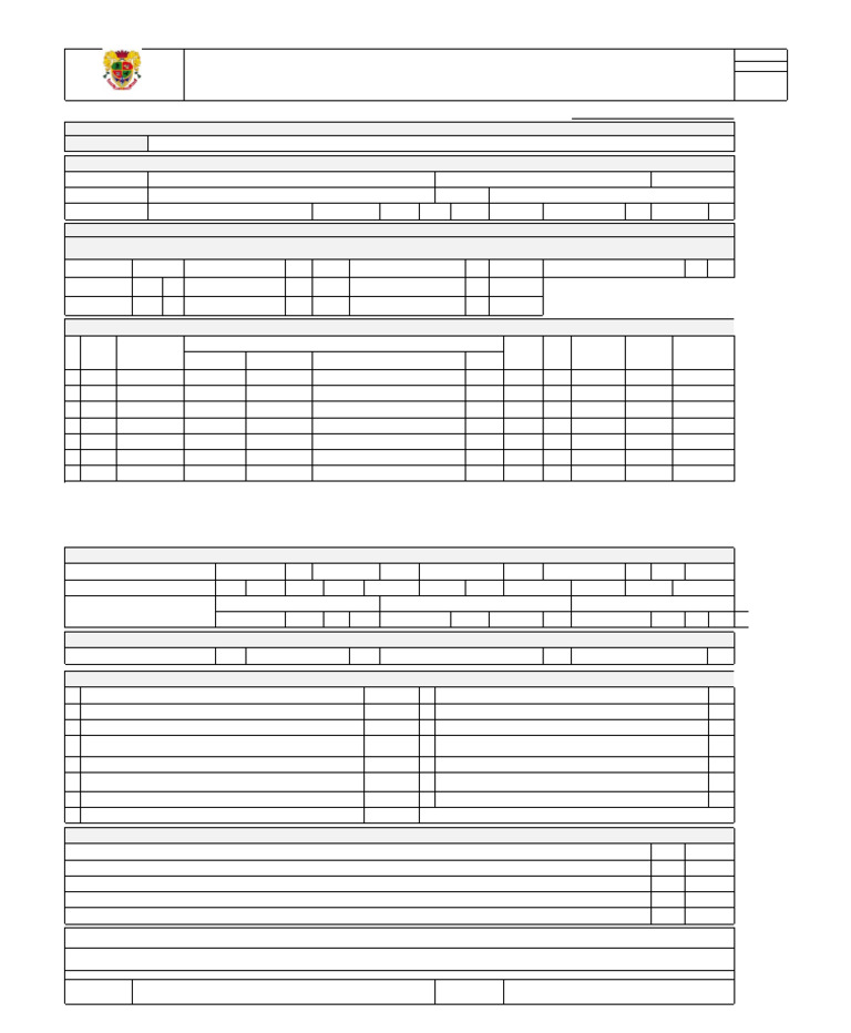 1.2 Formulario de Inscripcion Res. 004 Sfvum 2024 | PDF | Documento de identidad
