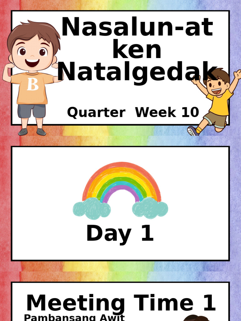 Ilocano Quarter 1 Week 10 | PDF | Learning Methods | Reading (Process)