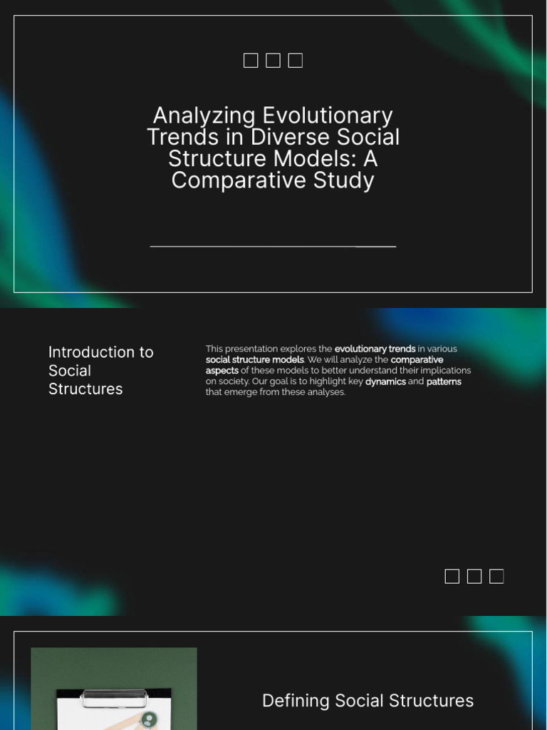 Slidesgo Analyzing Evolutionary Trends in Diverse Social Structure ...