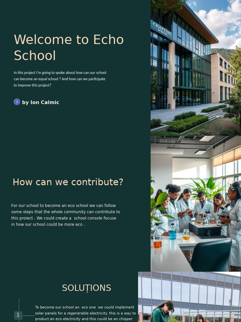 Welcome to Echo School | PDF