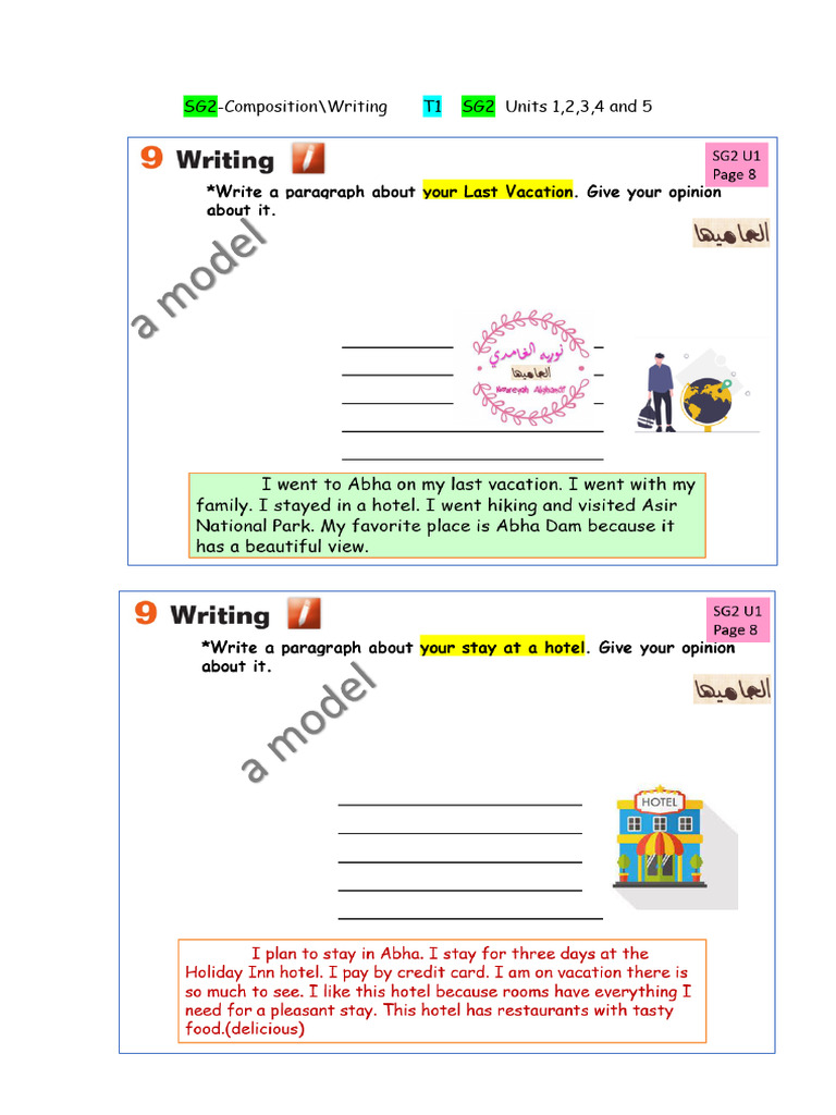 SG2 Composition Writing T1 1445 | PDF