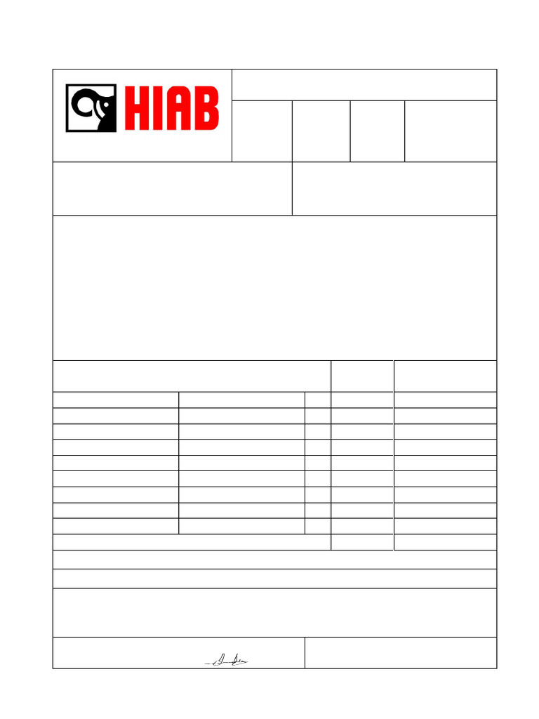 Tir - Hiab Ipe 218 Incident PDF | PDF