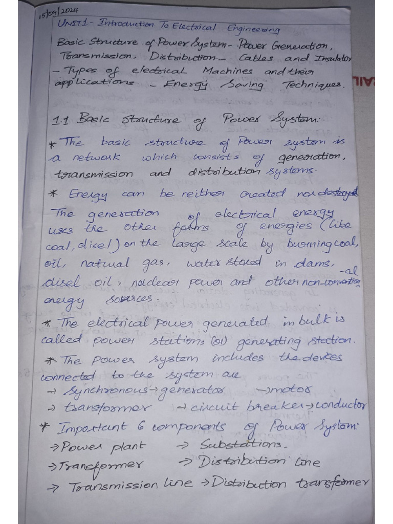 BES Written Notes | PDF