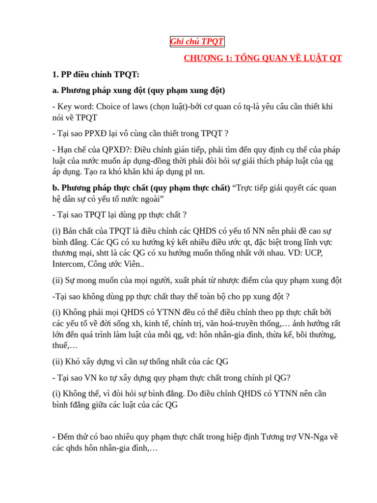 Ghi Chú TPQT | PDF