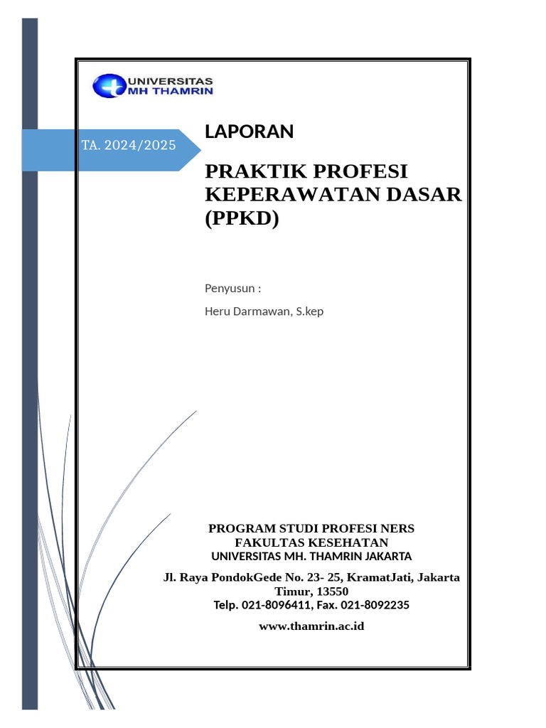 LP Kebutuhan Cairan & Elektrolit Heru Darmawan Kasus Askep Fix | PDF