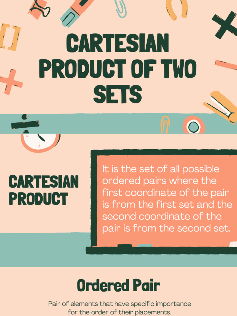 Cartesian Product of Two Sets (Q1-G7) | PDF | Teaching Methods ...