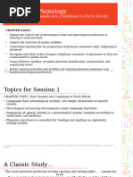 LETRS Phonics and Word Reading Survey | PDF | Phonics | Syllable