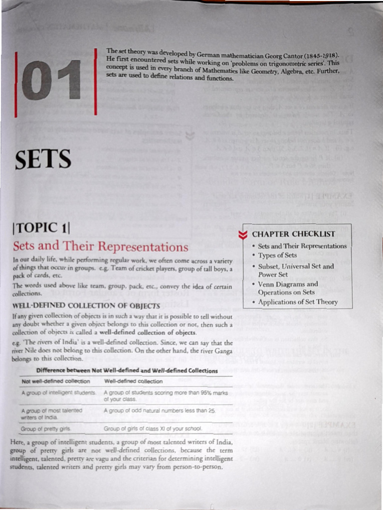 Chap 1 - Sets | PDF | Elementary Geometry