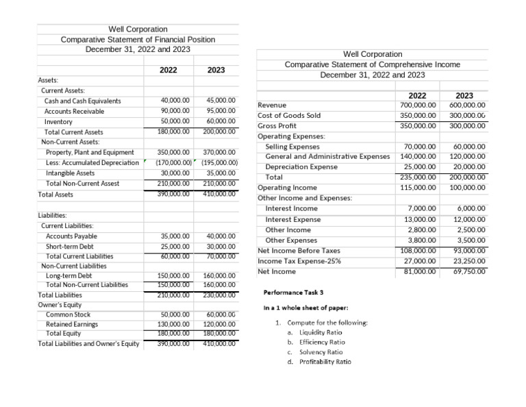 Performance-Task-3 | PDF | Expense | Income