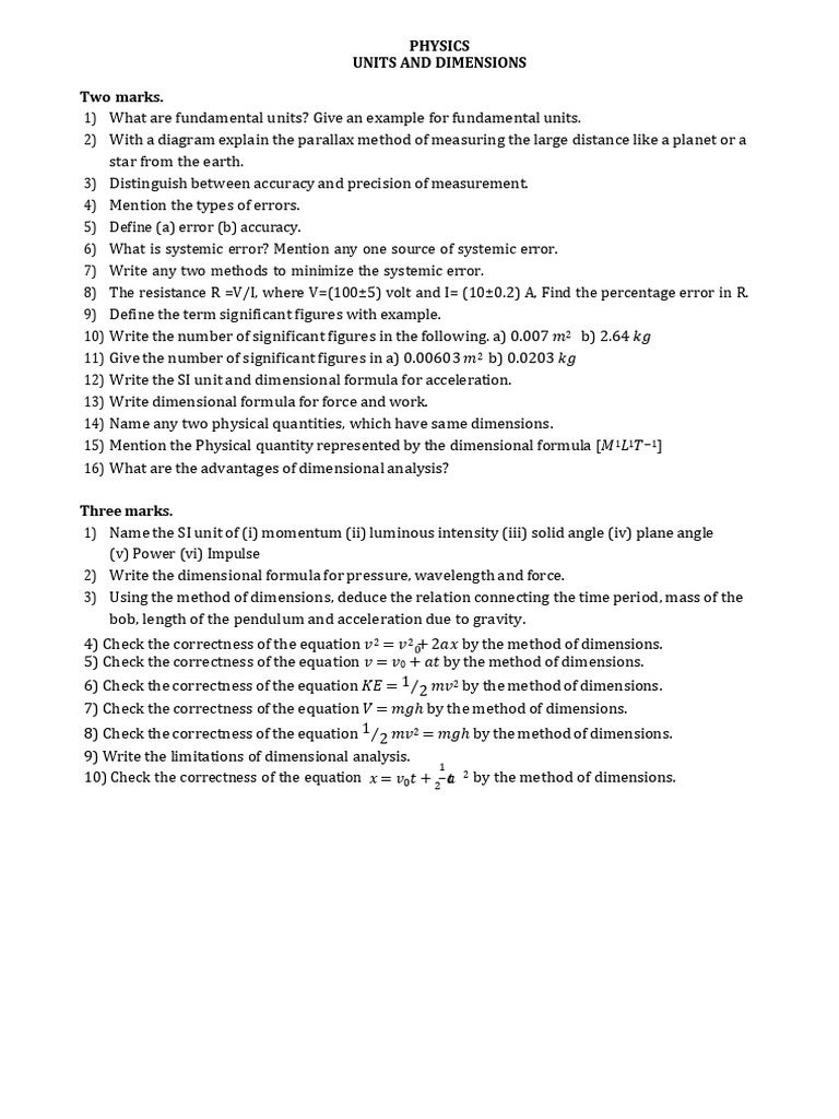 Physics QB | PDF | Force | Acceleration