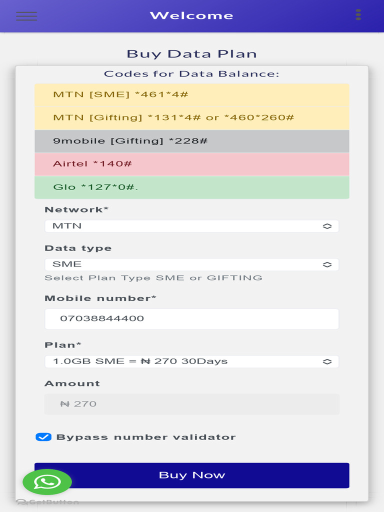 Datavilla - NG Buy Data, Airtime To Cash, Bills P 3 | PDF